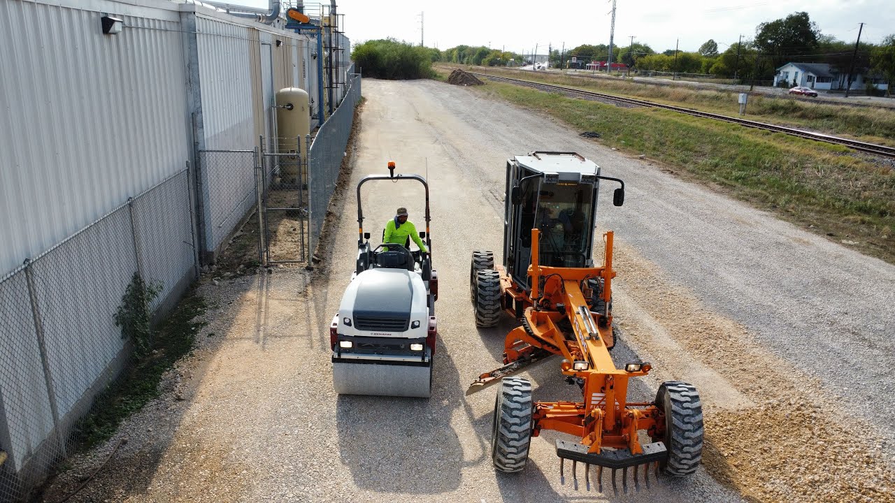 Motor-grader “Fiat Allis” - YouTube
