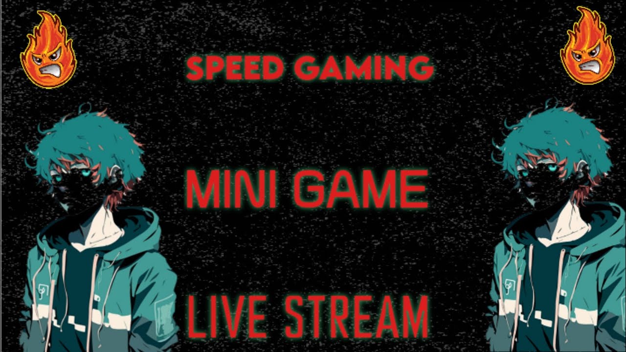 SPEED_GAMING Live Stream mini 🎮🎯 - YouTube