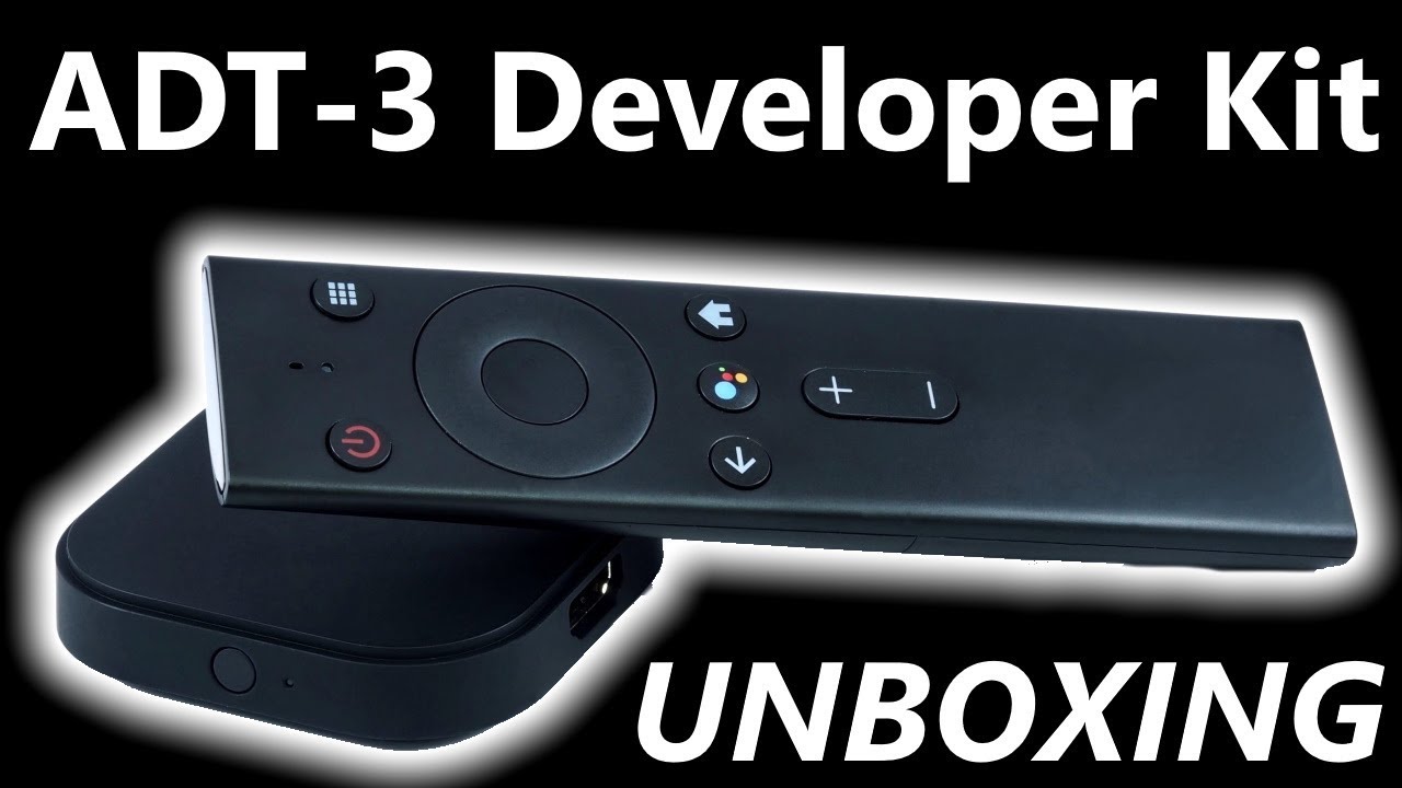 ADT-3 Developer Kit (Android TV) Unboxing - YouTube