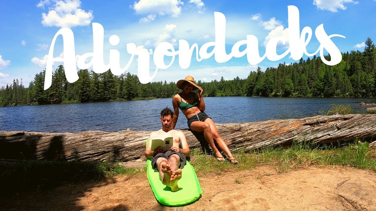 Wilderness Canoe Camping Day 1 | Adirondacks Camping - YouTube