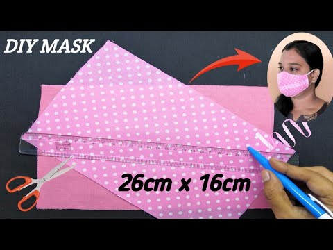 😷Very Easy New Style Pattern Mask😷 - Face Mask Sewing Tutorial - Anyone ...