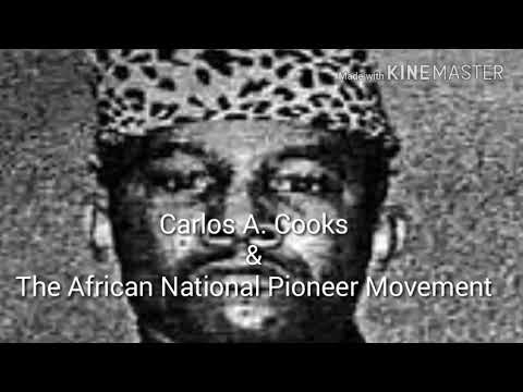 The HON. Carlos Cooks & The African National Pioneers Movement - YouTube