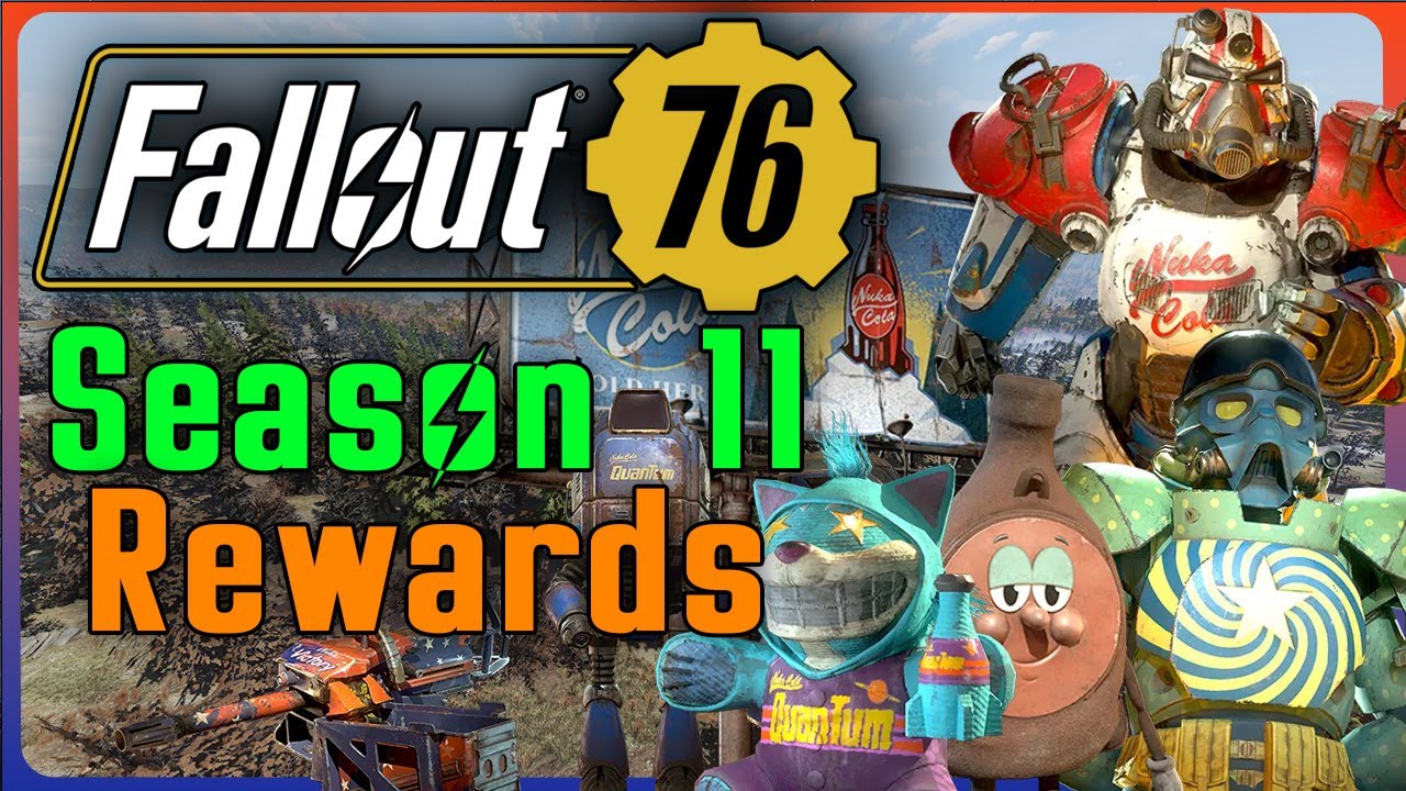 They Just Announced The Season 11 Rewards For Fallout 76 - YouTube