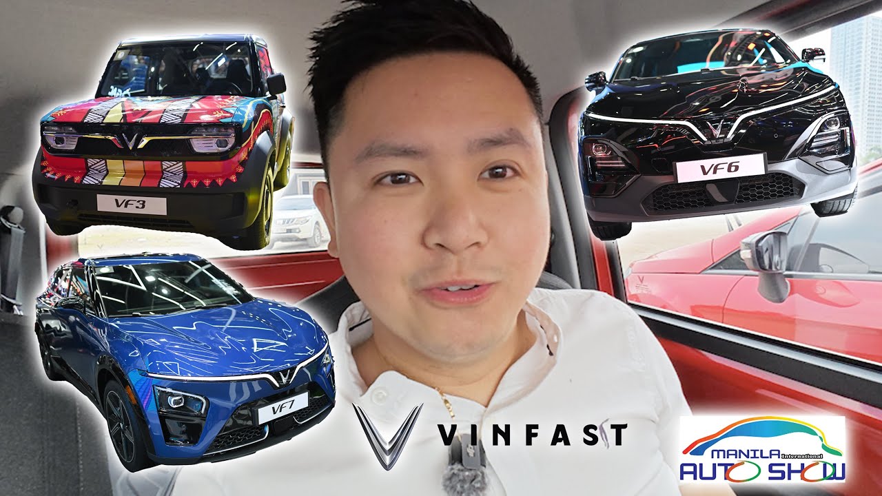 Vinfast Line up at Manila International Auto Show! Walking Tour at ...