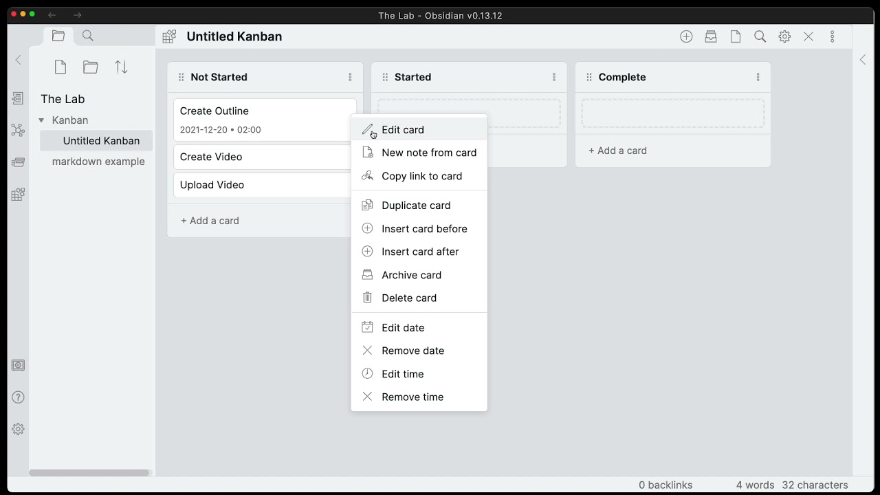 Kanban Made Easy in Obsidian - Kanban Plugin - YouTube