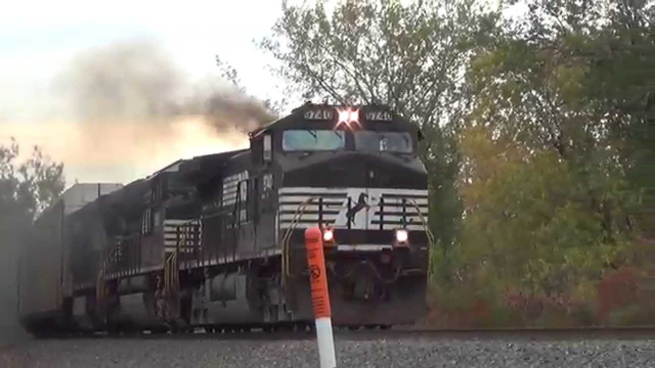 NS 9740 West Port Clinton, OH - YouTube