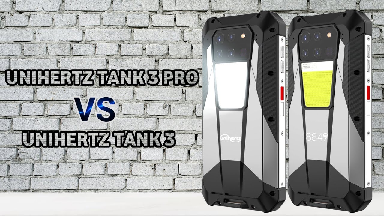 Unihertz Tank 3 Pro vs Unihertz Tank 3 - What sets both rugged phones ...
