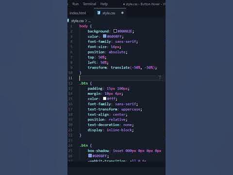 CSS Button Hover Animation Effects #shorts - YouTube