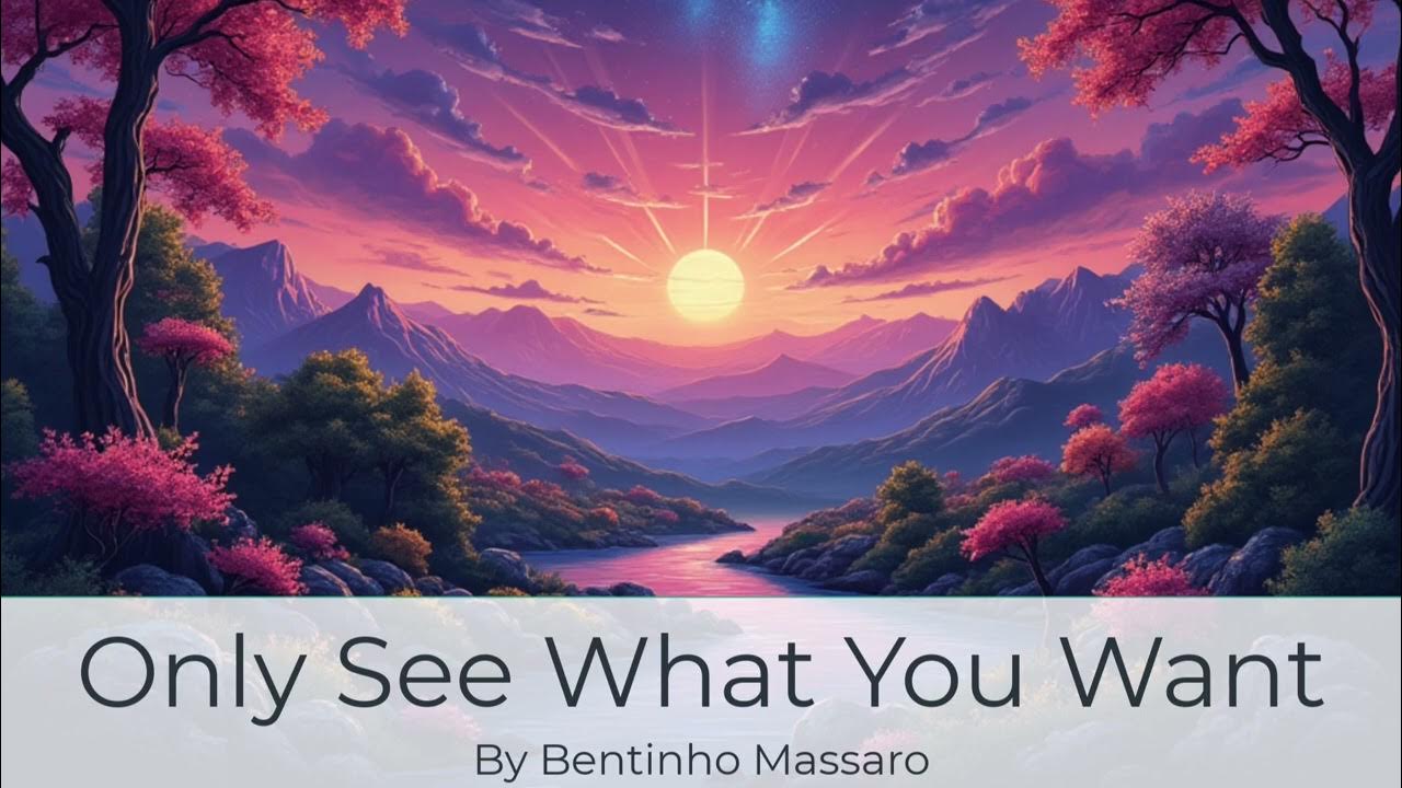 Only See What You Want | Bentinho Massaro - YouTube