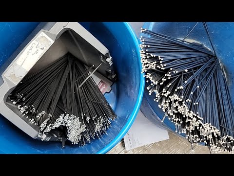 Team Hard Life Bending Wires Prepping Over 1000 Surf Weights - YouTube
