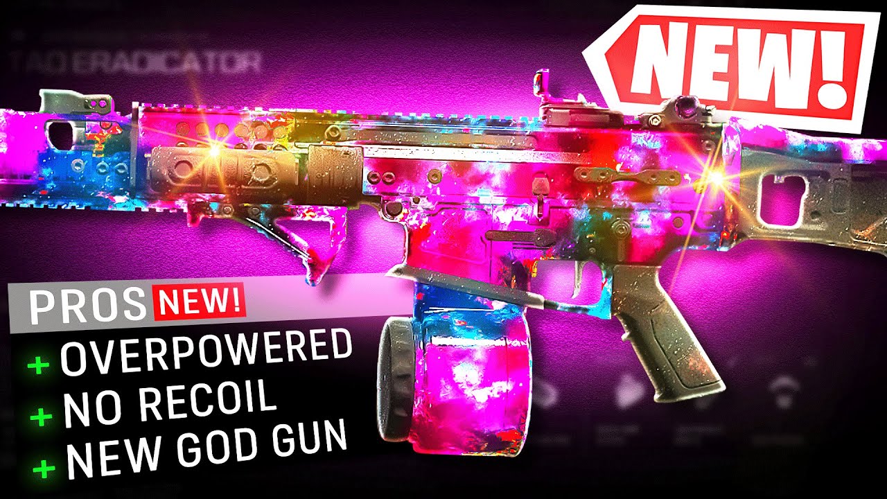*NEW* TAQ ERADICATOR LMG is OVERPOWERED in MW3! (Best TAQ ERADICATOR ...
