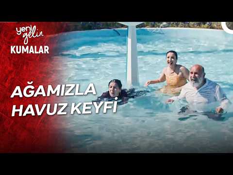 Ağamla Havuz Keyfimiz Olay Oldu
