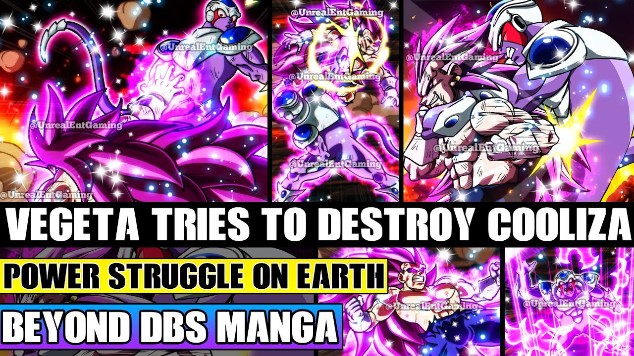 Beyond Dragon Ball Super Mastered Ultra Ego Vegeta Tries To Hakai ...