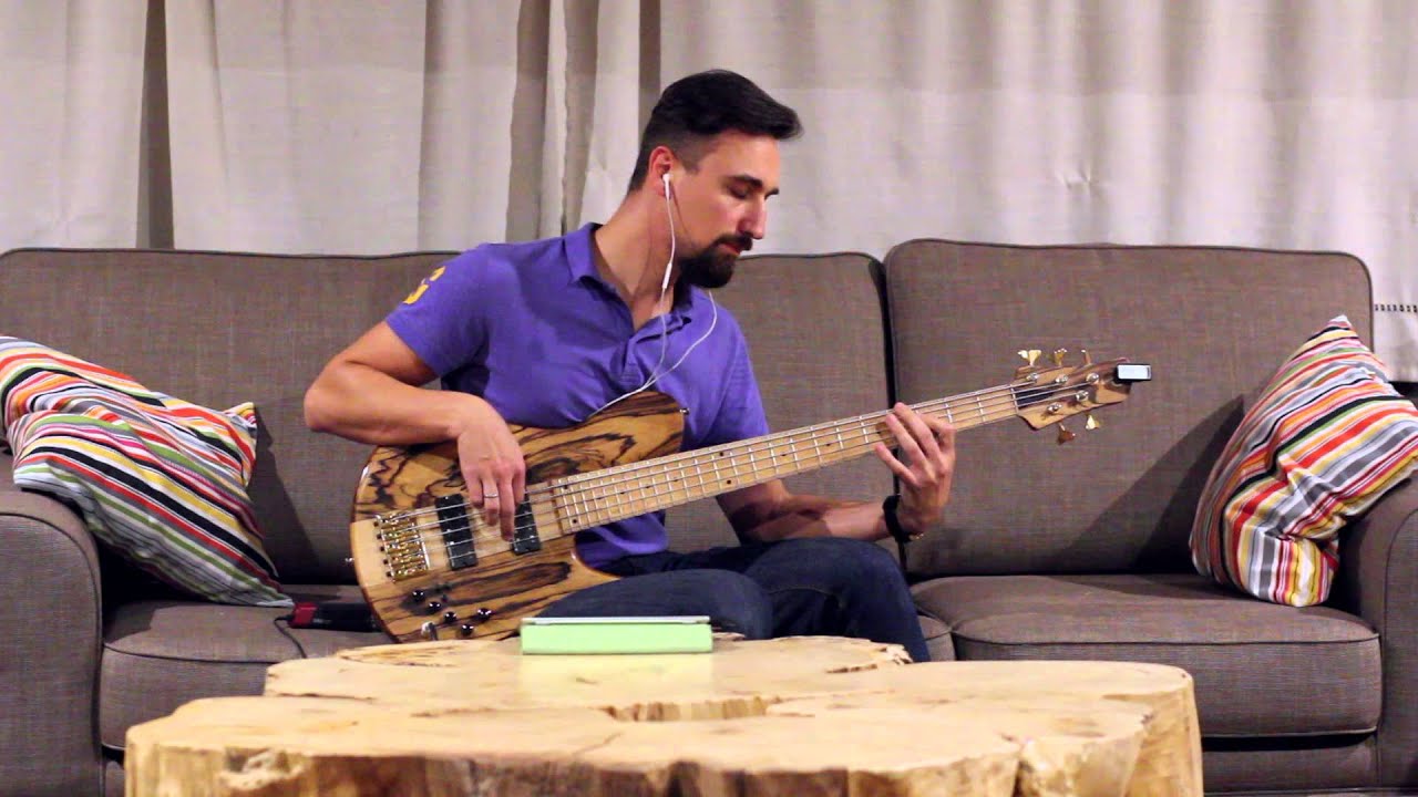 Breakbot - Fantasy feat. Ruckazoid bass cover - YouTube
