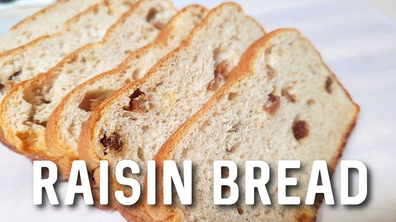 Homemade Sandwich Loaf | Raisin Bread Recipe #breadrecipe - YouTube