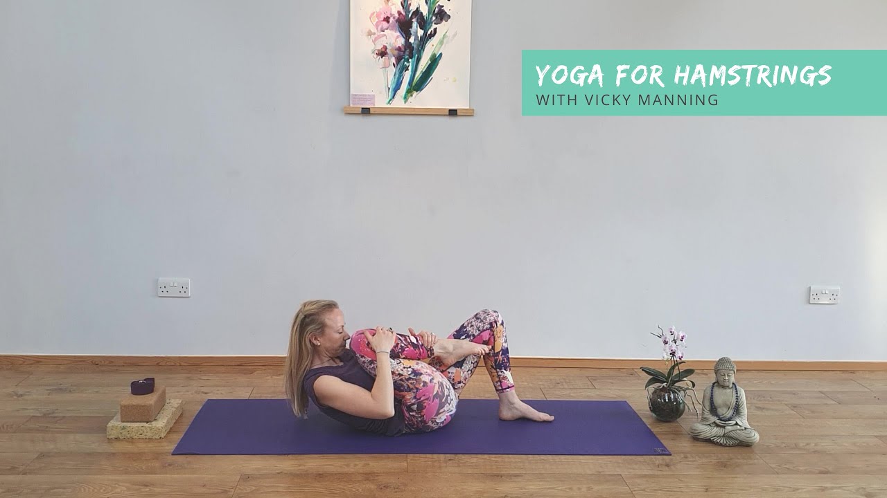 40 Minutes Yoga Sequence For Hamstrings with Vicky - YouTube