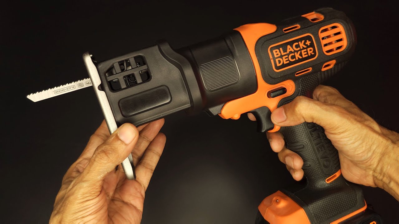Jig Saw Attachment - Black & Decker Multi-Evo Cordless Drill - YouTube