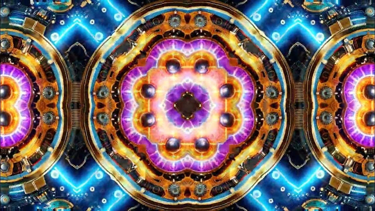 Fractal Synth Project 13 - Background / Screensaver / VJ Loop - YouTube