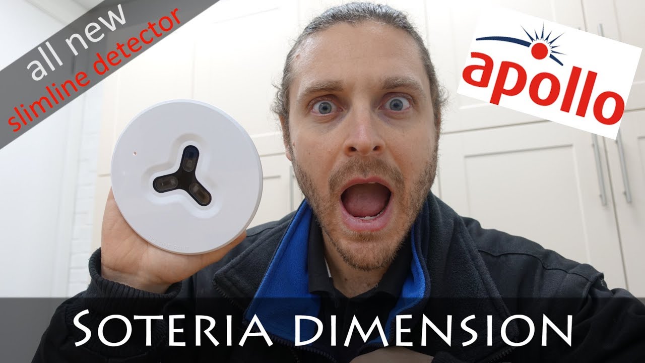 UNBOXING APOLLO SOTERIA DIMENSION FLUSH SLIMLINE SMOKE DETECTOR - YouTube