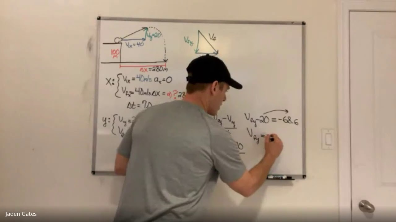 SPH3U 2 3 Projectile Motion Part III - YouTube