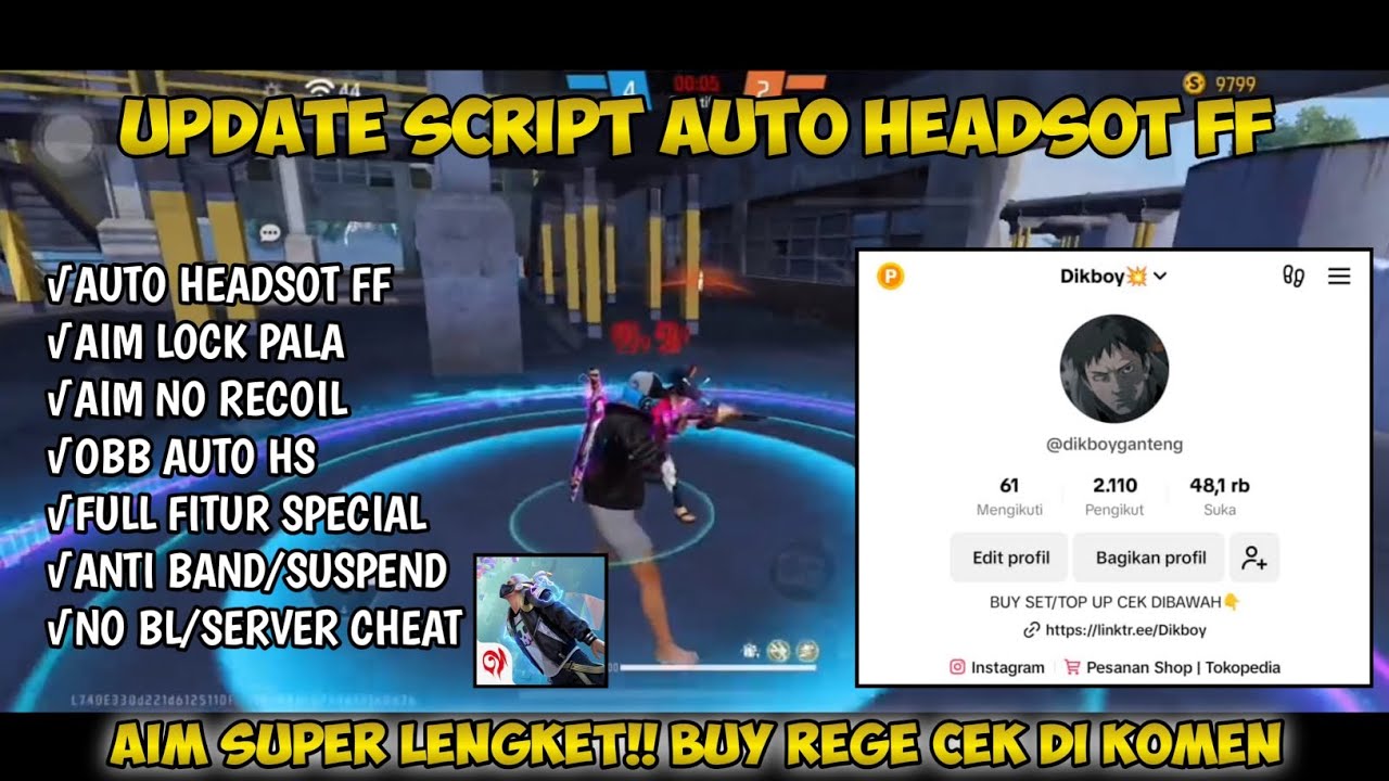 REGEDIT FF MAX & FF ORI || ANTI BANNED || MEDIAFIRE || 99% AUTO ...