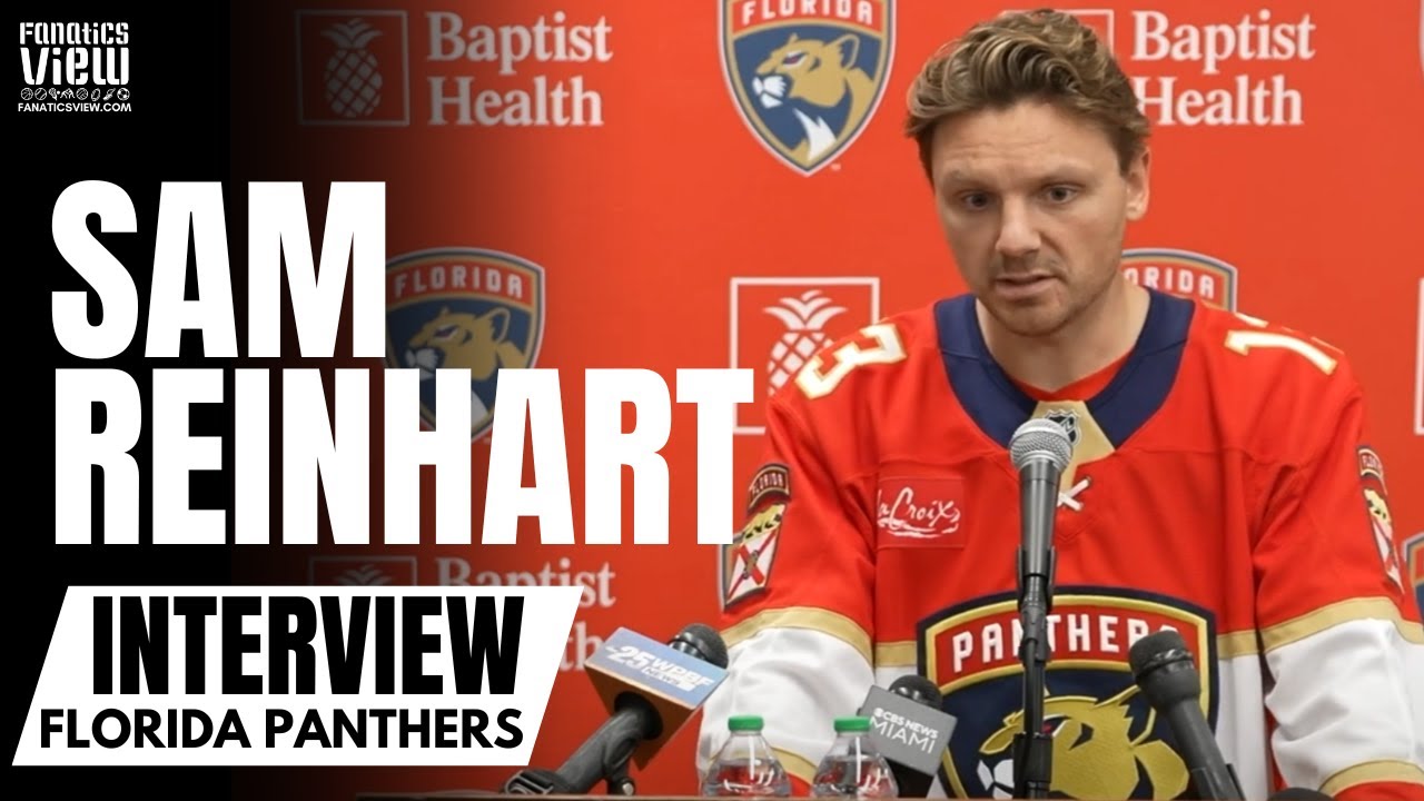 Sam Reinhart Reflects on Florida Panthers First Ever Stanley Cup Win ...