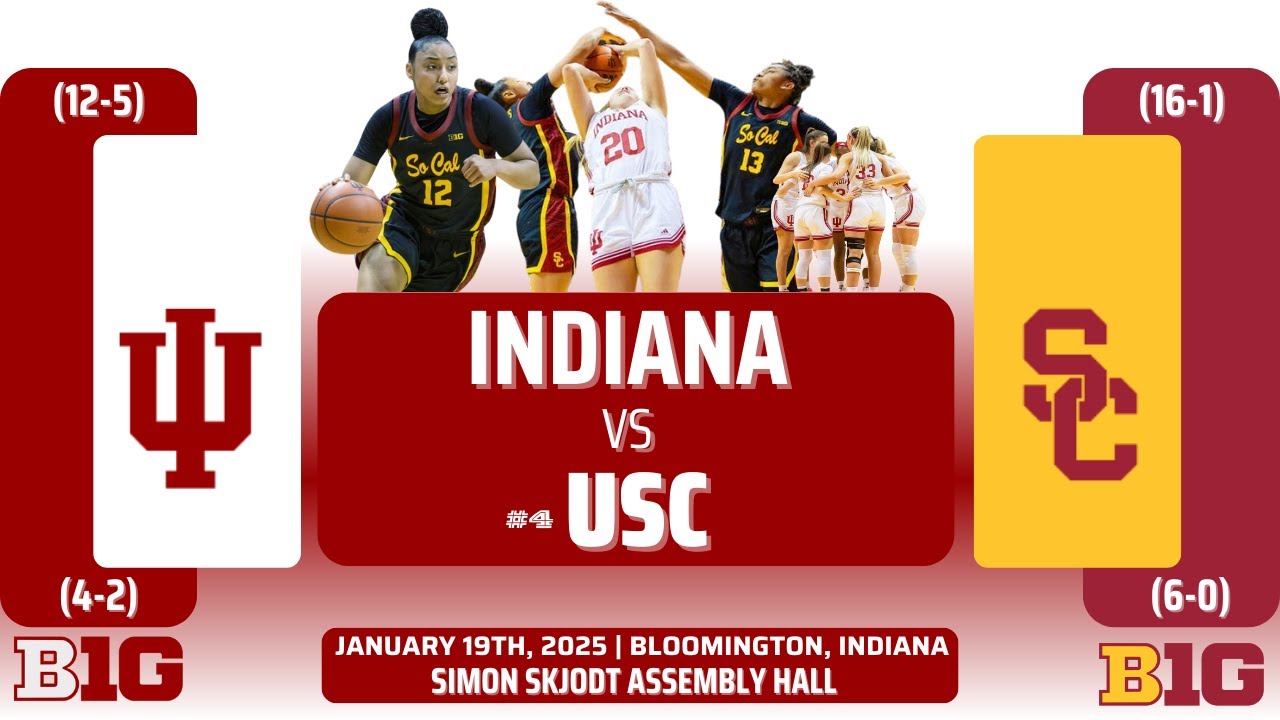 Indiana vs No. 4 USC | Big Ten | 1.19.25 - YouTube