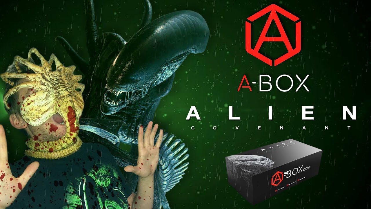 A-BOX Alien: Covenant UNBOXING - YouTube
