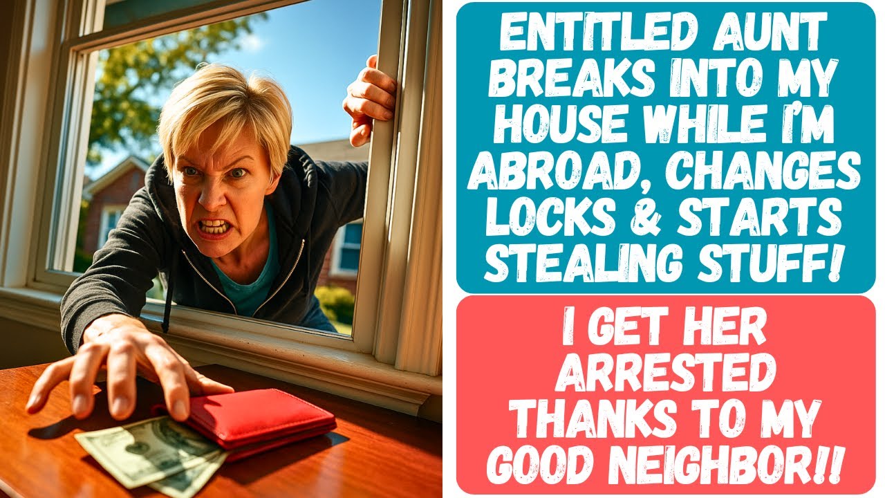 ENTITLED AUNT BREAKS INTO MY HOUSE WHILE I’M ABROAD, CHANGES LOCKS ...