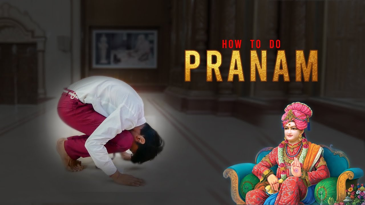 How to do Pranam ? | Swaminarayan Gurukul - YouTube