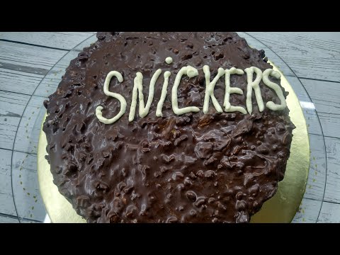 Snickers tortu.Snickers cake.Axtardığınız resept👌🏼