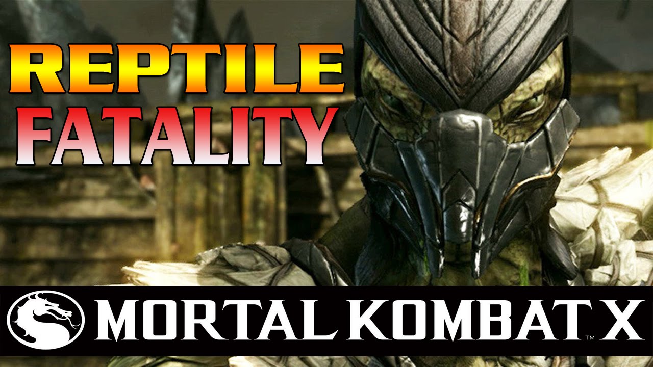 Mortal kombat X: New Fatality Reptile | Novo Fatality Reptile - Mortal ...