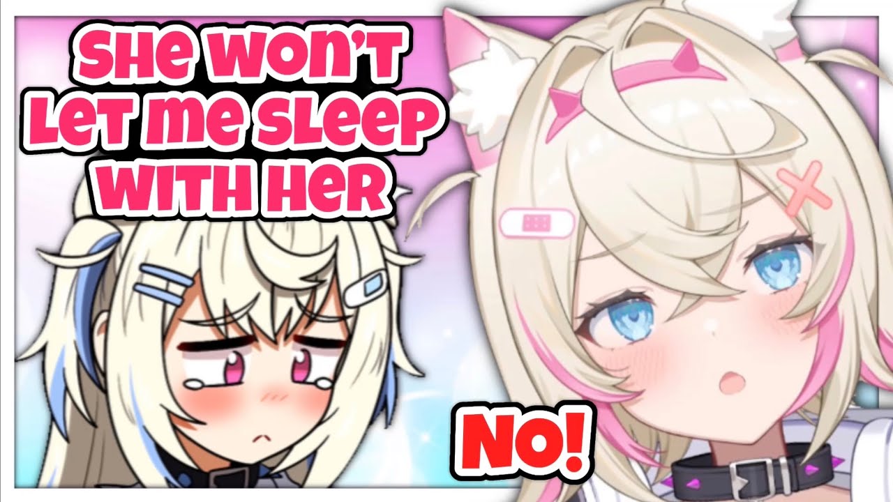 Fuwawa tries to Sleep with Mococo but gets Rejected【FuwaMoco ...