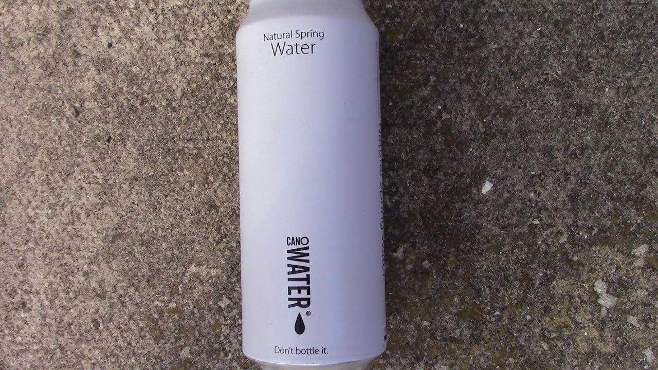 Can of water REVIEW - YouTube
