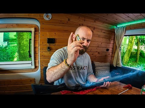 TÜFEĞİMİ VE KARAVANIMI TEMİZLİYORUM #vlog