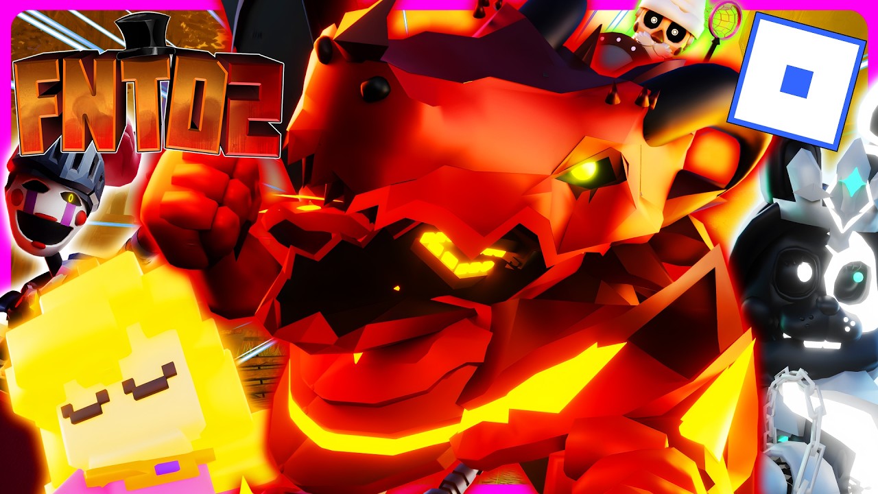 Roblox FNAF | Five Nights TD 2 | Dragon Endo 01 Rains FIRE Upon The ...