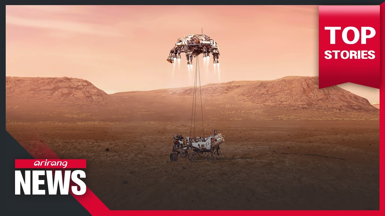 NASA Perseverance rover lands on Mars - YouTube