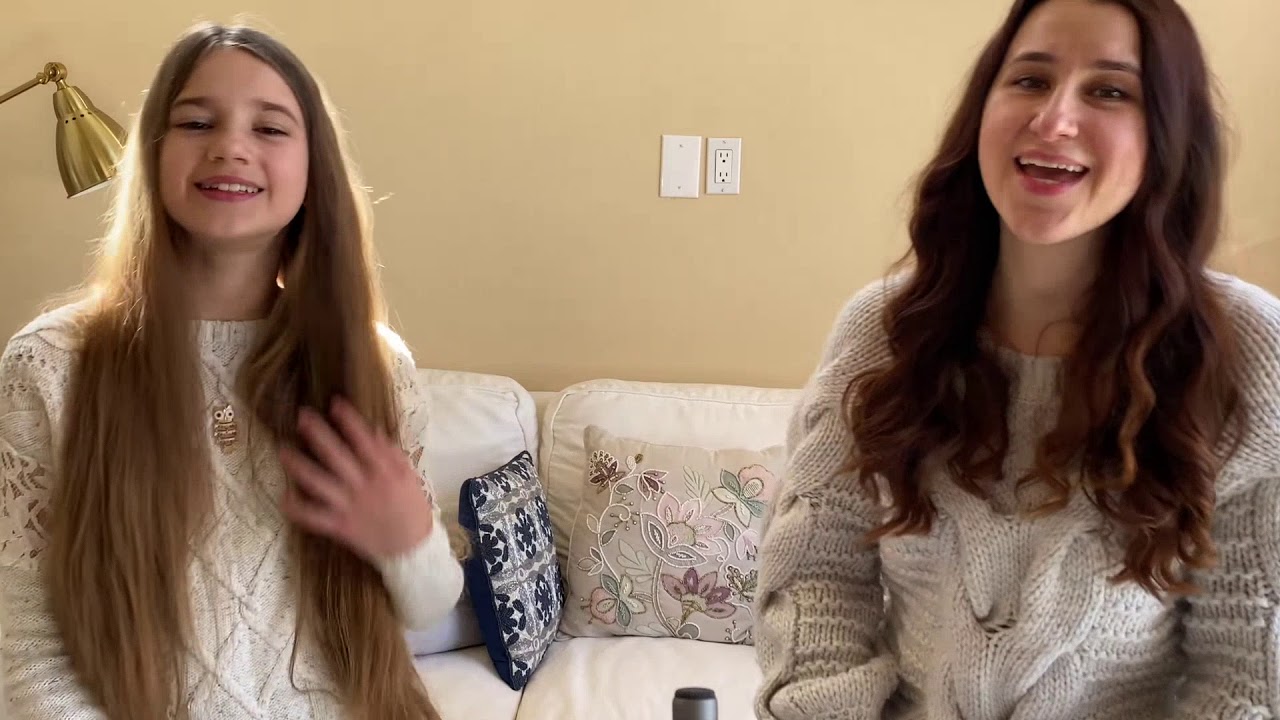 Karolina Protsenko and she's mom cover Titanium - YouTube