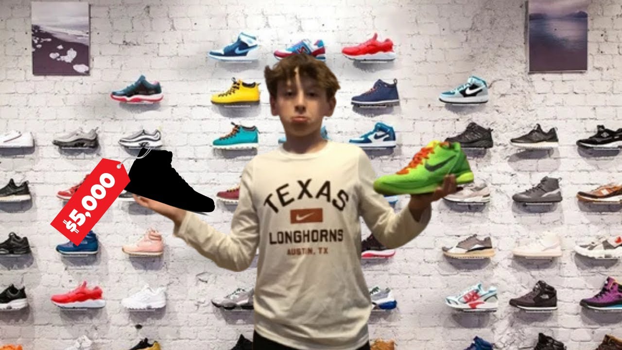 MY INSANE $20,000 SHOE COLLECTION! - YouTube