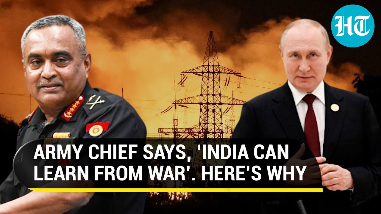 ‘India can learn from Russia…’: Army chief shares lesson on logistics ...