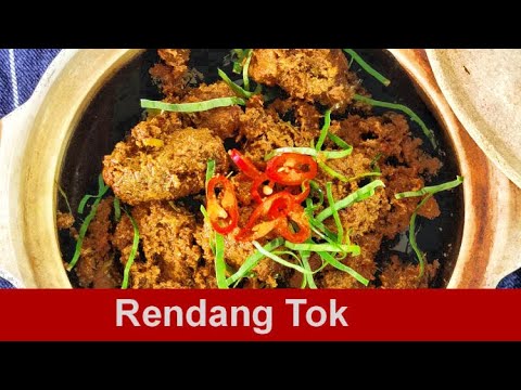 Rendang Tok - how to make the best beef rendang from Perak ...