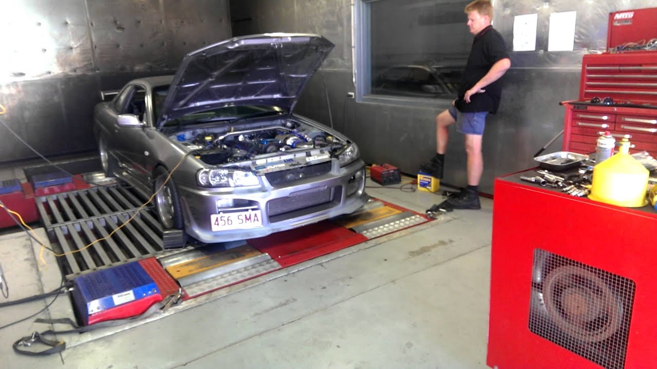 Built rb25 neo 26psi - YouTube