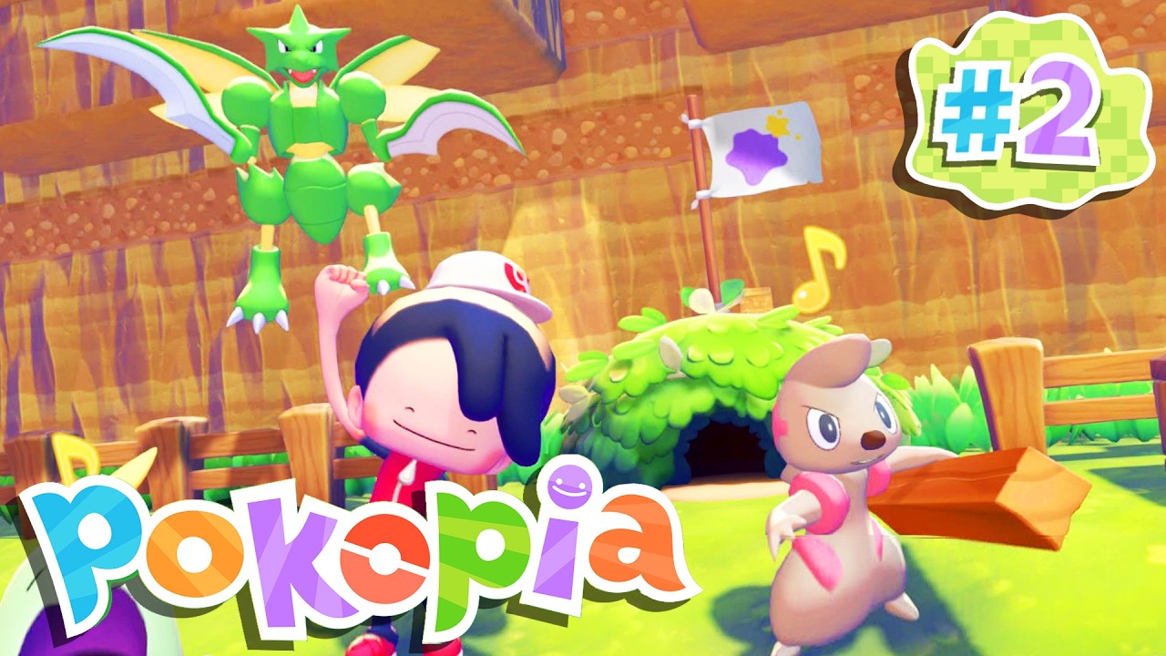 My Pokémon teach me terraforming & How to build a house! | Pokopia #2 ...