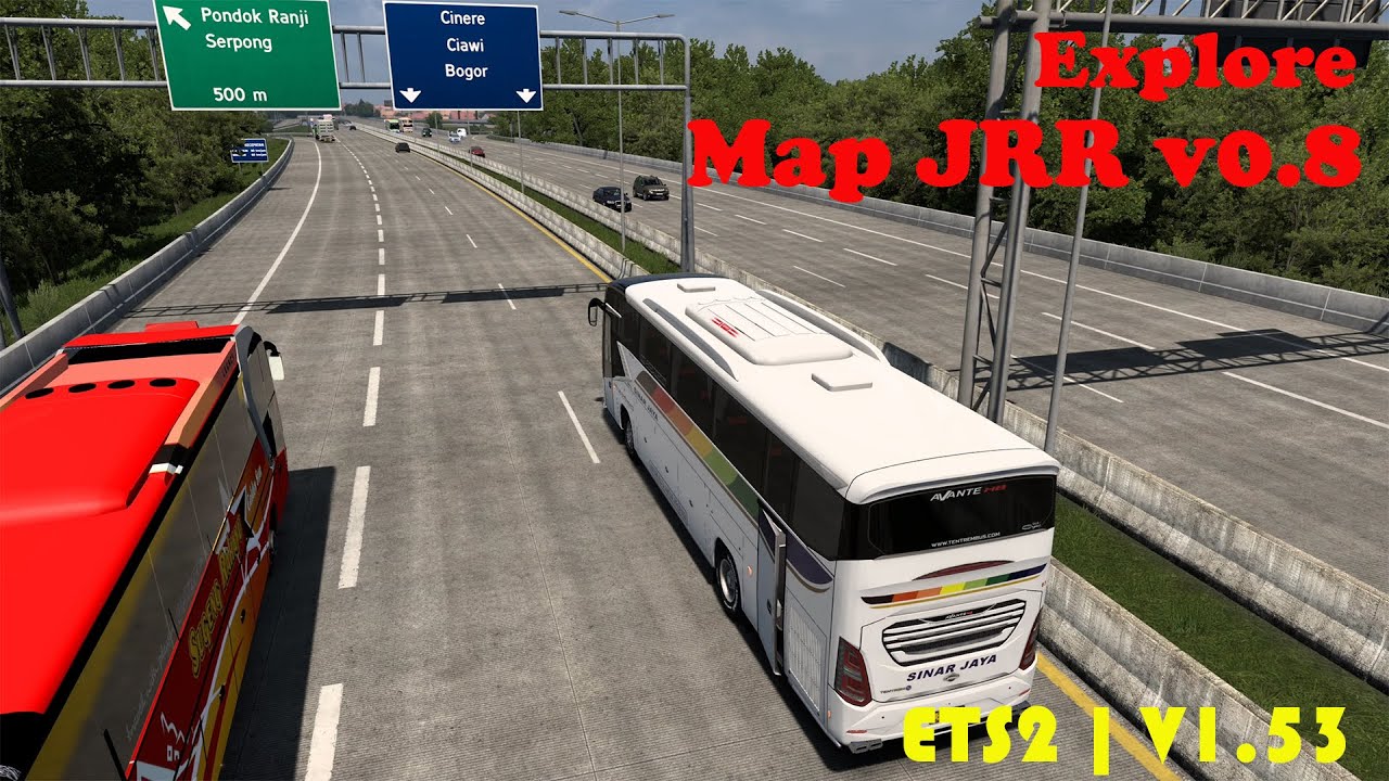 ETS2 | Explore Map JRR v0.8 (Menuju Terminal Pondok Cabe) Part.2 - YouTube