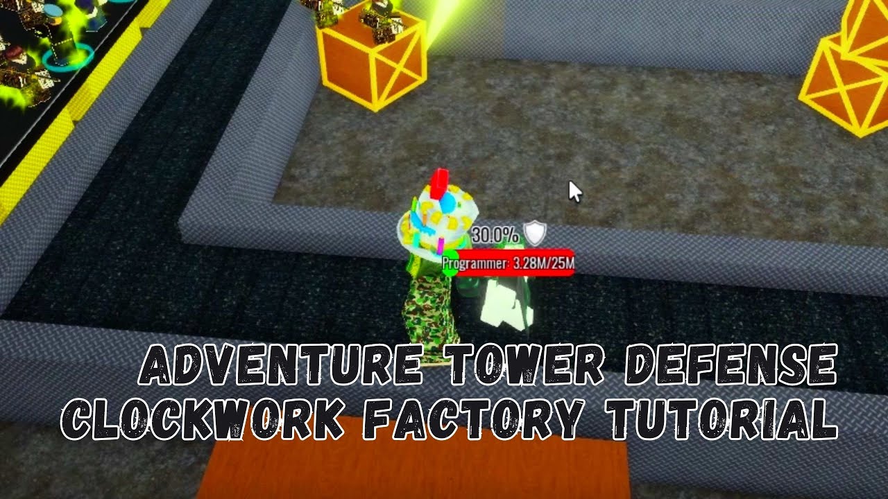 Clockwork Factory Hard Duo - Tutorial - Adventure Tower Defense - YouTube