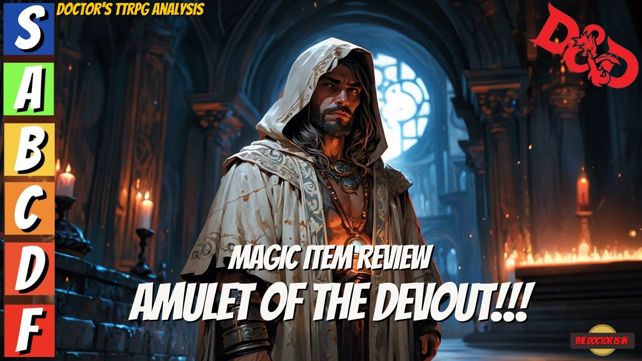 Amulet of the Devout A Necessary Item for #DnD Clerics and Paladins ...