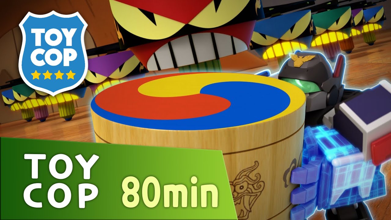 [TOYCOP] Funny episode 49 l 80min Play l TOYCOP - YouTube