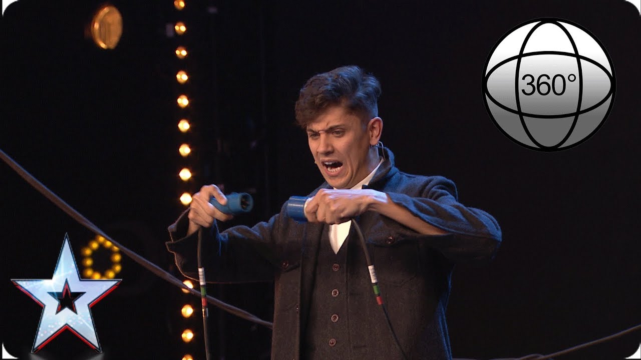 BGT 360º | Ben Hart's MIND-BLOWING magic act from all angles! - YouTube