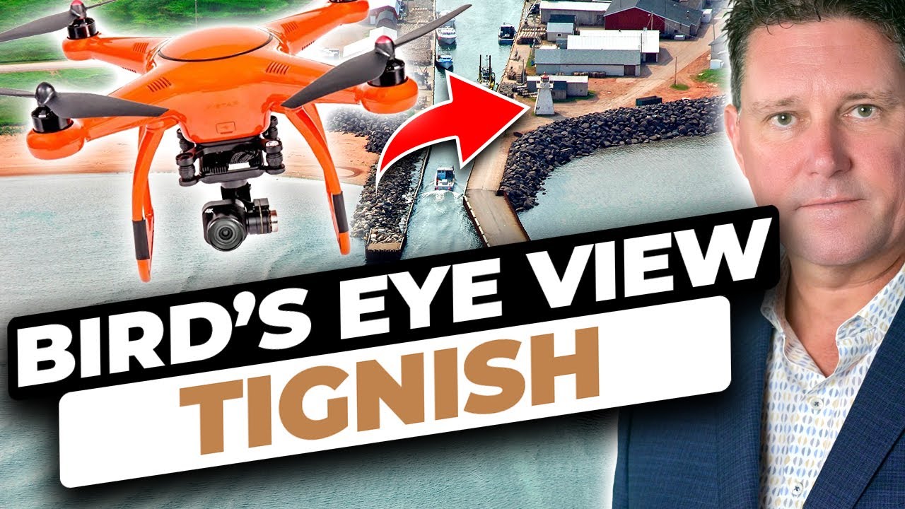 Aerial Tour of Tignish, PEI - YouTube