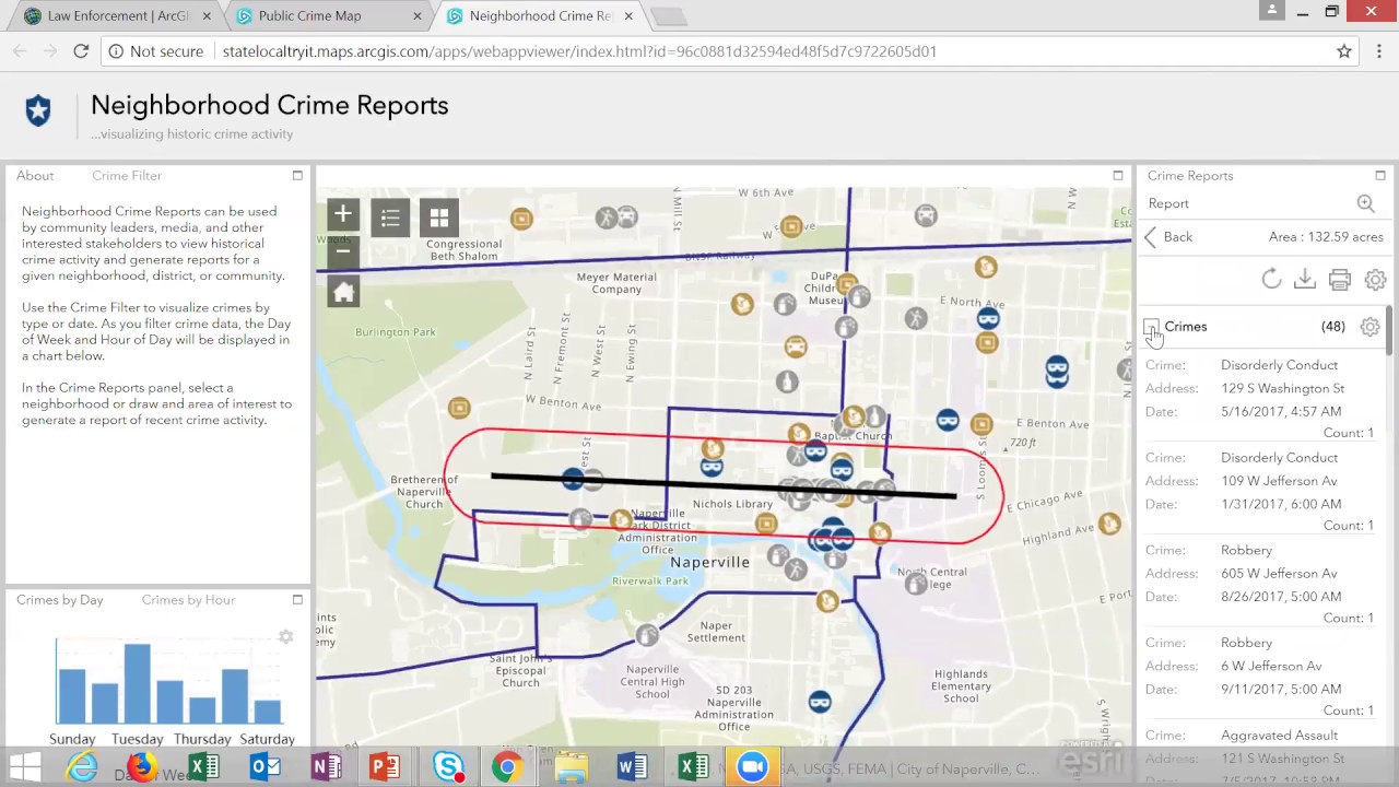 Public Crime Mapping Maps and Apps - YouTube